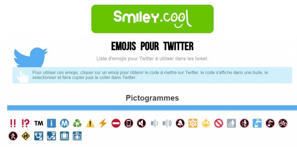 Smileys et Émoticônes Twitter : La liste des meilleurs